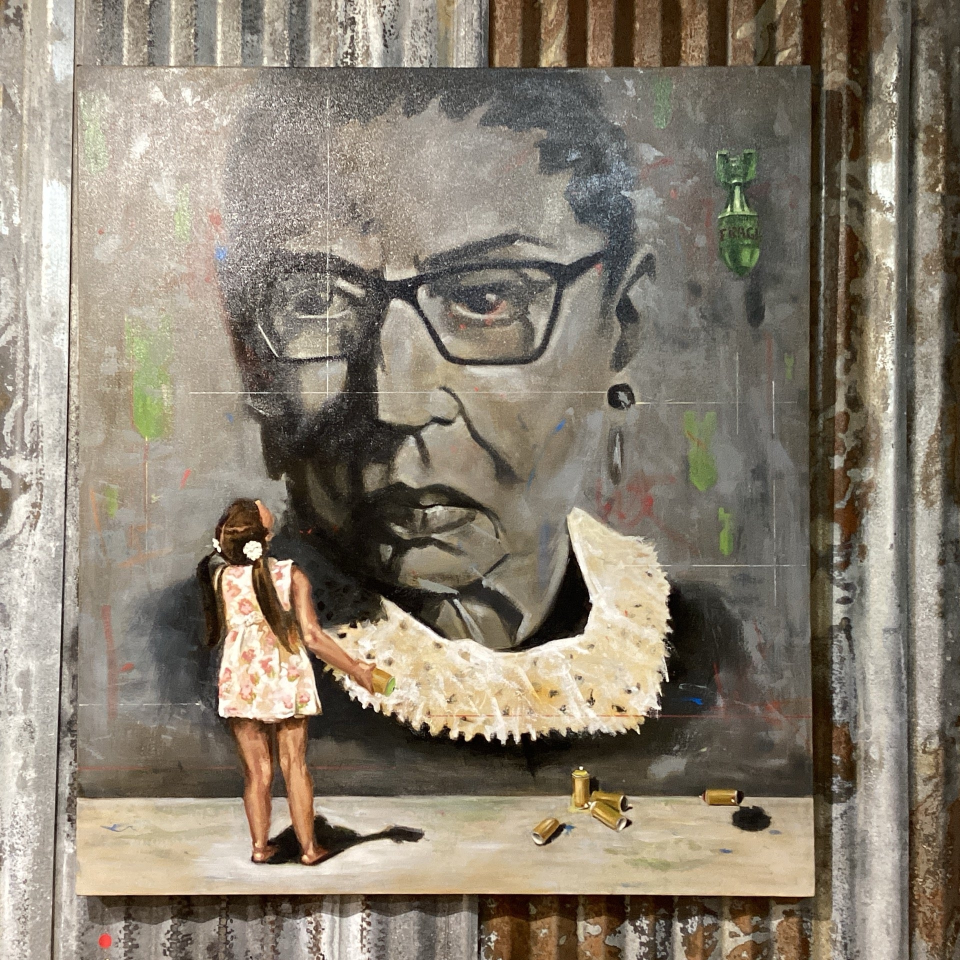 RBG- Fragile Like a Bomb | Kilpatrick Art Garage